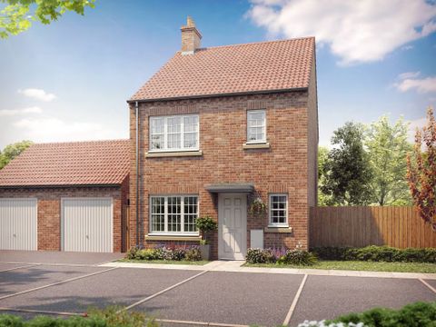 "The Butterwick" at Bishopdale Way, Fulford, York YO19, New home, 3 bed ...