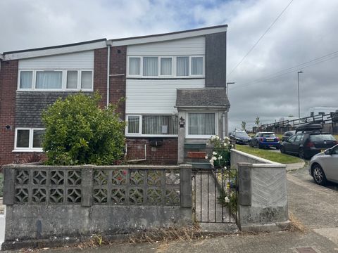 Lundy Close, Southway PL6, 3 bed end terrace house for sale, £150,000 ...