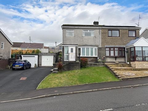 Heol Beili Glas, Llanelli SA14, 3 bed semi-detached house for sale, £ ...
