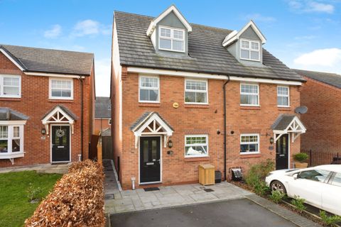 Armfield Grove, Leigh WN7, 3 bed semi-detached house for sale, £270,000 ...