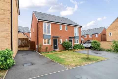 3 bed semi-detached house for sale in Apple Tree Close, Norton ...