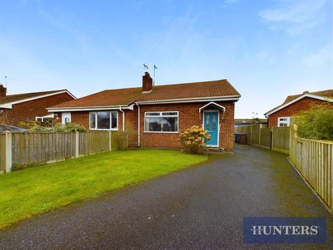 2 bed semi-detached bungalow for sale in Bloomfield Way, Barmston ...