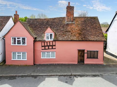 3 bed link detached house for sale in High Street, Stebbing CM6, £ ...