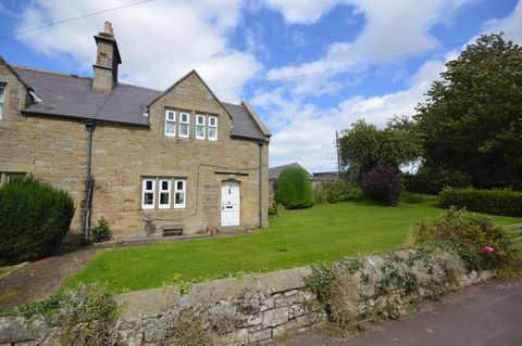 2 bed semi-detached house for sale in Cheviot View, Chatton, Alnwick ...