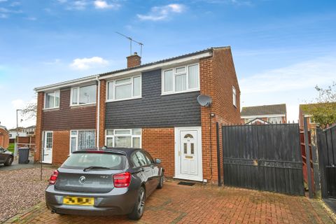 Derwent Drive, Stenson Fields, Derby DE24, 3 bed semi-detached house ...