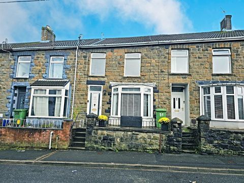 3 bed terraced house for sale in Wood Street, Cilfynydd, Pontypridd ...