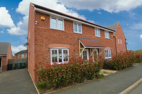 Windlass Drive, Wigston LE18, 3 bed semi-detached house to rent, £1,350 ...