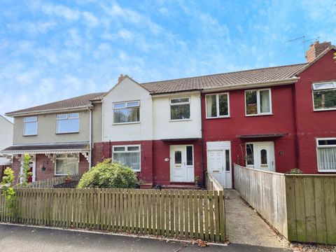 Hall View Gardens, Howden Le Wear DL15, 3 bed terraced house for sale ...