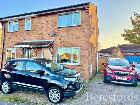 2 bed semi-detached house for sale in Curlew Croft, Colchester CO4, £ ...