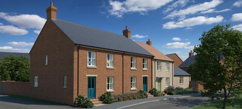 1 Marlott Crescent, Marnhull DT10, New home, 3 bed terraced house for ...