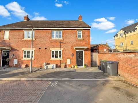 3 bed semi-detached house for sale in The Mowlems, Southwick ...