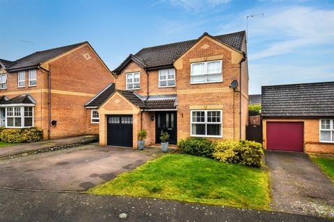 4 bed detached house for sale in Hempland Close, Great Oakley, Corby ...
