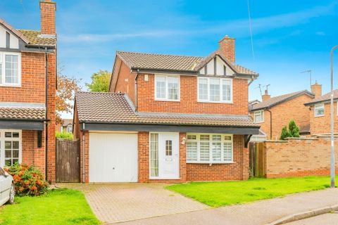 3 bed detached house for sale in Baker Avenue, Broughton, Kettering ...