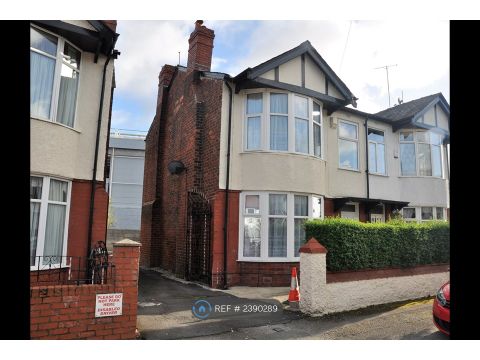 3 bed semi-detached house to rent in Sherbourne Crescent, Preston PR1 ...