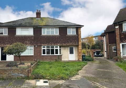 3 bed semi-detached house for sale in 10 Derwent Close, Dartford, Kent DA1, £330,000 - Zoopla
