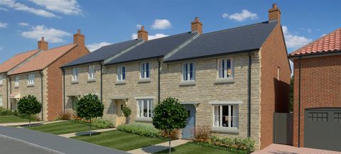Marlott Crescent, Marnhull DT10, New home, 3 bed end terrace house for ...
