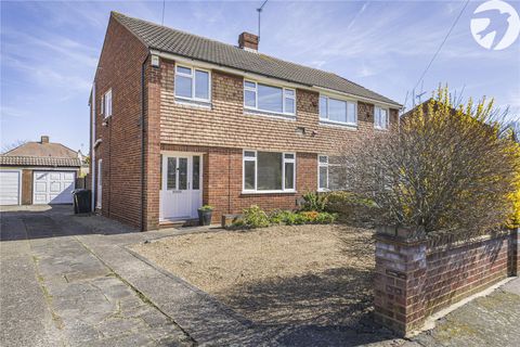 3 bed semi-detached house for sale in Gothic Close, Dartford, Kent DA1, £425,000 - Zoopla