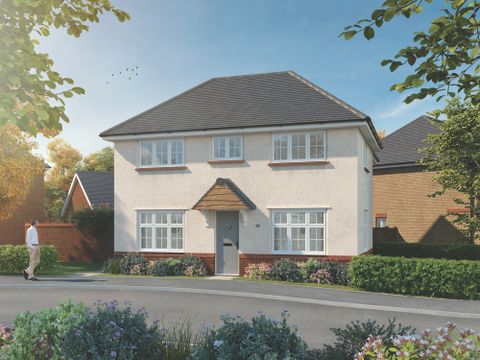 "Harlech" at Fairham Way, Fairham, Nottingham NG11, New home, 4 bed ...