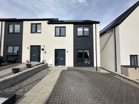 3 bed semi-detached house for sale in 41 Appin Drive, Stratton ...