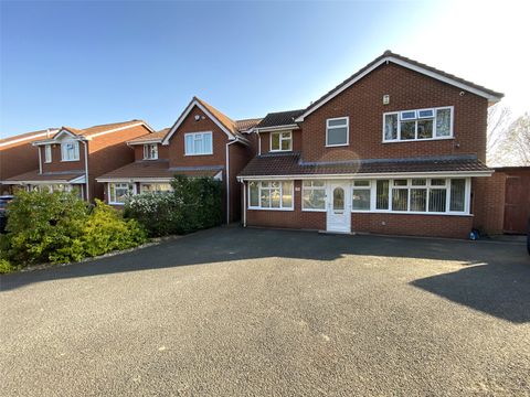 Cotswold Drive, Randlay, Telford, Shropshire TF3, 4 bed detached house ...