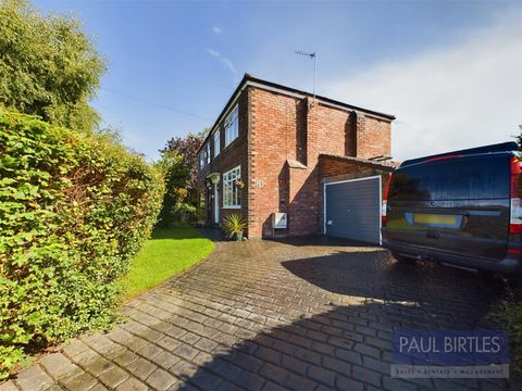 3 bed semi-detached house for sale in Redesmere Park, Flixton, Trafford ...