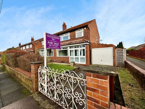 Radnor Avenue, Dane Bank, Denton, Manchester M34, 3 bed semi-detached ...