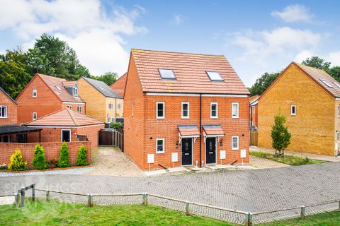 Elder Close, Hellesdon, Norwich NR6, 3 bed semi-detached house for sale ...