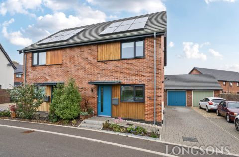 Leveret Green, Swaffham PE37, 2 bed semi-detached house for sale, £ ...