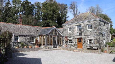 3 bed detached house for sale in Treal, Ruan Minor, Helston TR12, £ ...