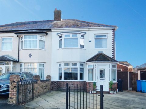 Derwent Avenue, Prescot, Liverpool L34, 3 bed semi-detached house for ...