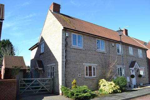 3 bed semi-detached house for sale in Glebe Farm Close, Collingtree ...
