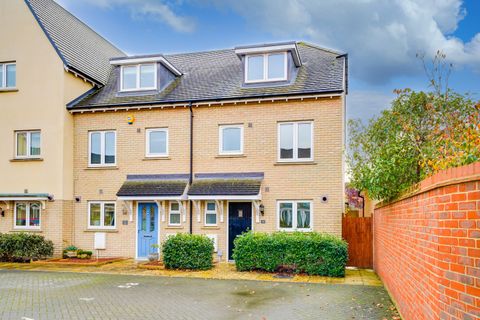 3 bed town house to rent in Freston Close, St. Ives PE27, £1,495 pcm ...