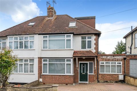 4 bed semi-detached house for sale in Woodfall Avenue, Barnet EN5, £ ...