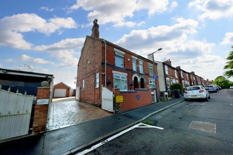 3 bed semi-detached house for sale in King Street, Pinxton, Nottingham ...