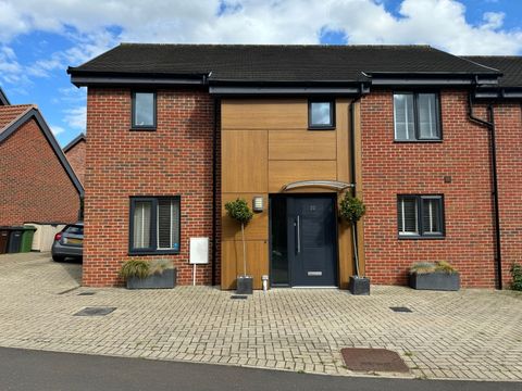 3 bed semi-detached house for sale in Trumpeter Rise, Long Stratton ...