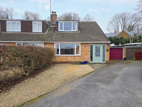 3 bed semi-detached bungalow for sale in The Paddock, Welton, Daventry ...