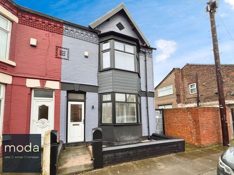 Ibstock Road, Bootle L20, 3 bed end terrace house for sale, £160,000 ...