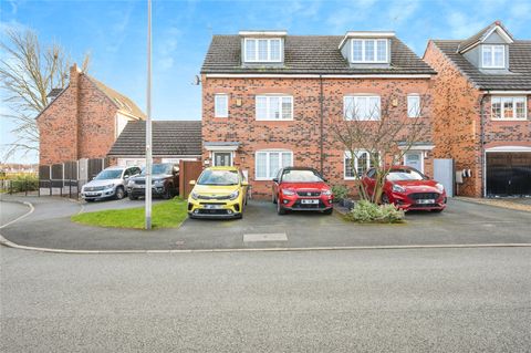 4 bed semi-detached house for sale in Langley Beck, Widnes, Cheshire ...
