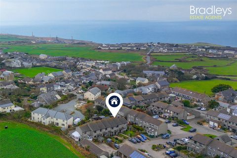 2 bed terraced house for sale in Talveneth, Pendeen, Penzance, Cornwall ...