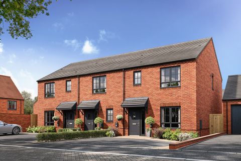 New home, 3 bed end terrace house for sale in "The Eynsford - Plot 92" at Buckingham Road ...