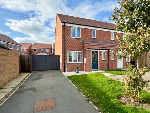3 bed semi-detached house for sale in Mustang Road, Grove, Wantage OX12 ...