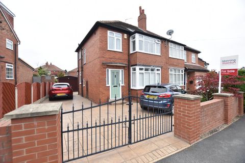 Manston Crescent, Leeds, West Yorkshire LS15, 3 bed semi-detached house ...