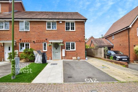 3 bed end terrace house to rent in Roman Lane, Southwater, Horsham RH13 ...