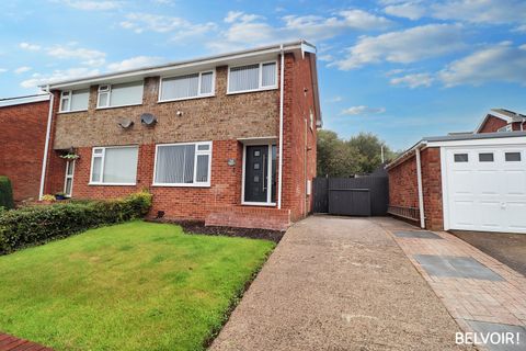 3 bed semi-detached house for sale in Greenacre Drive, Bedwas ...
