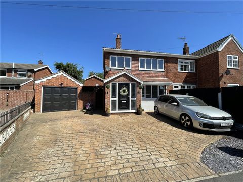 3 bed semi-detached house for sale in Holmefield Close, Armthorpe ...