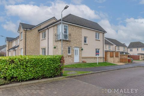 3 bed semi-detached house for sale in Talorcan, Alloa FK10, £199,995 ...