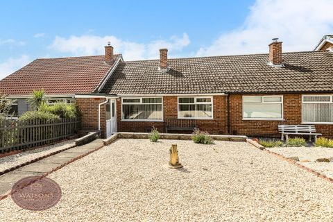 Cedar Drive, Selston, Nottingham NG16, 2 bed semi-detached bungalow for ...