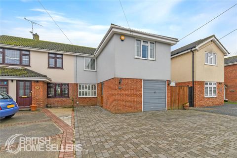 4 bed semi-detached house for sale in The Street, Latchingdon ...