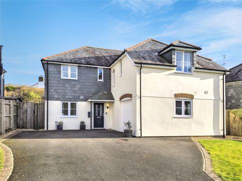4 bed detached house for sale in Barnfield Park, Stratton, Bude EX23, £ ...
