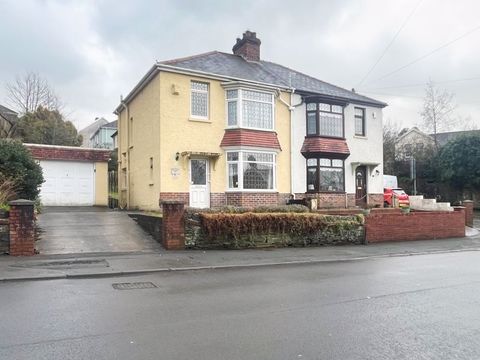 46 Hillside, Neath SA11, 3 bed semi-detached house for sale, £210,000 ...